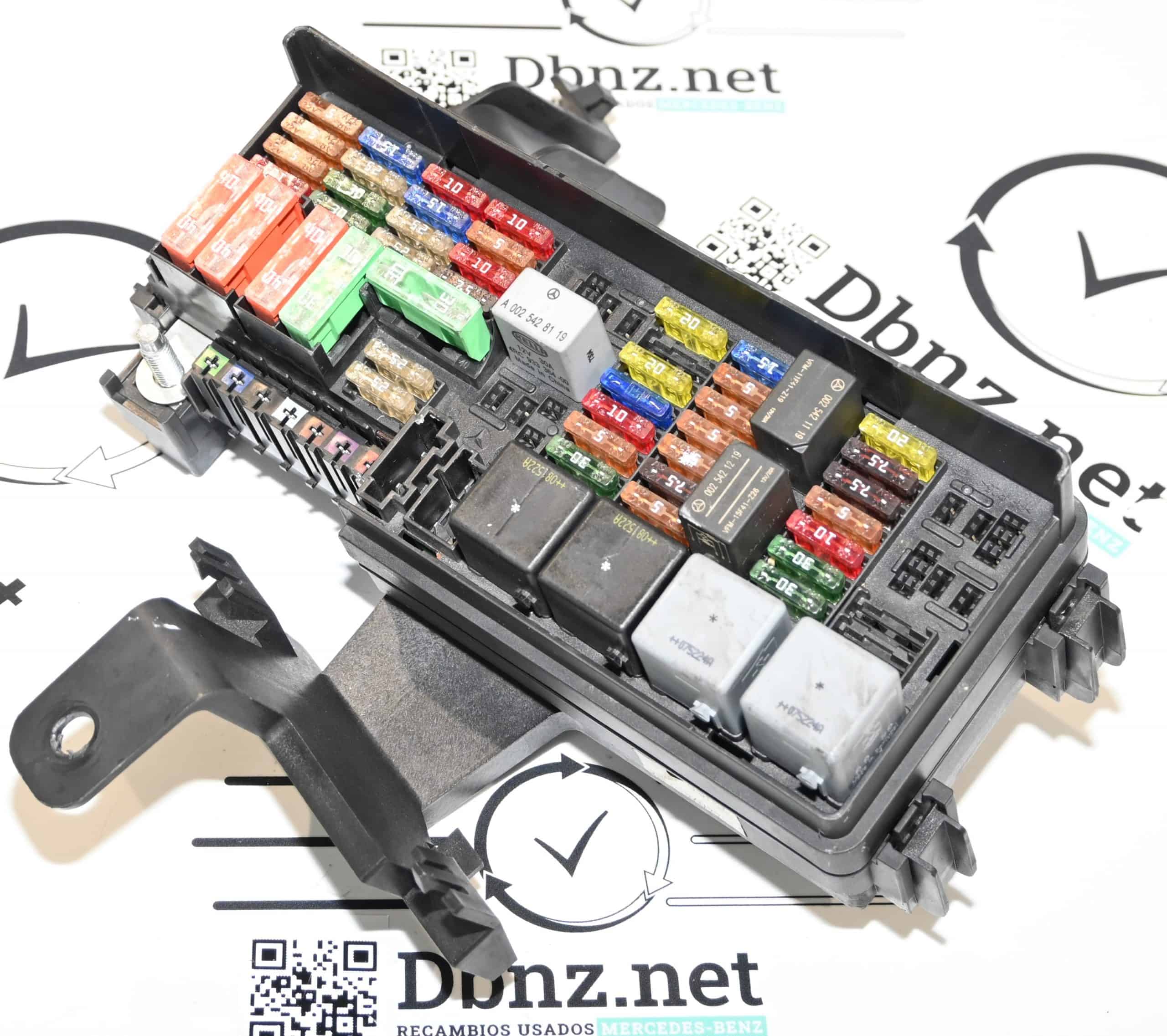 A 164 540 33 72 Módulo trasero de fusibles y reles, clases M W164 /R251 ...