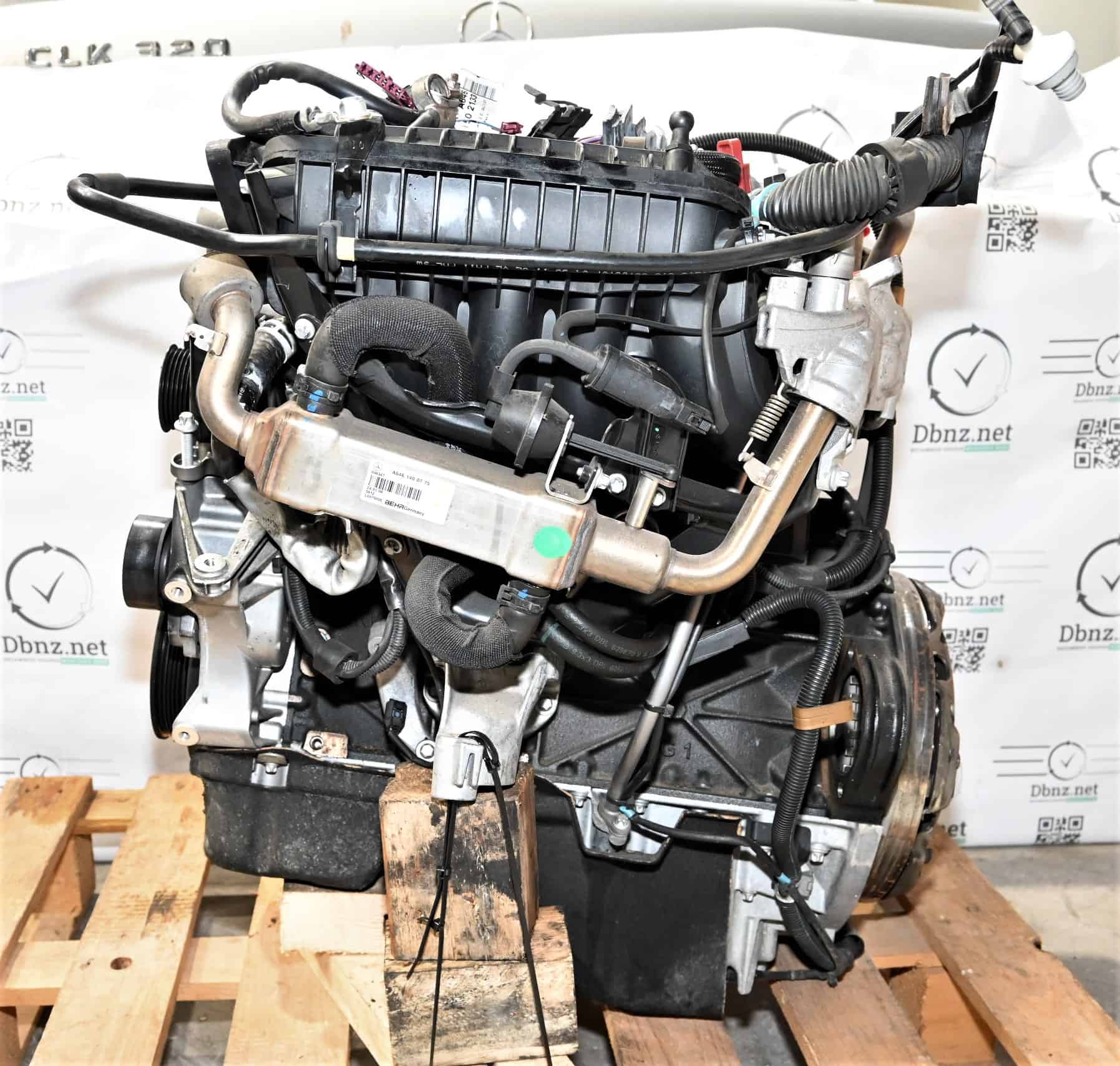 A 646 010 60 47 Motor completo Diesel OM 646.966, CLK 220 CDI Clase ...