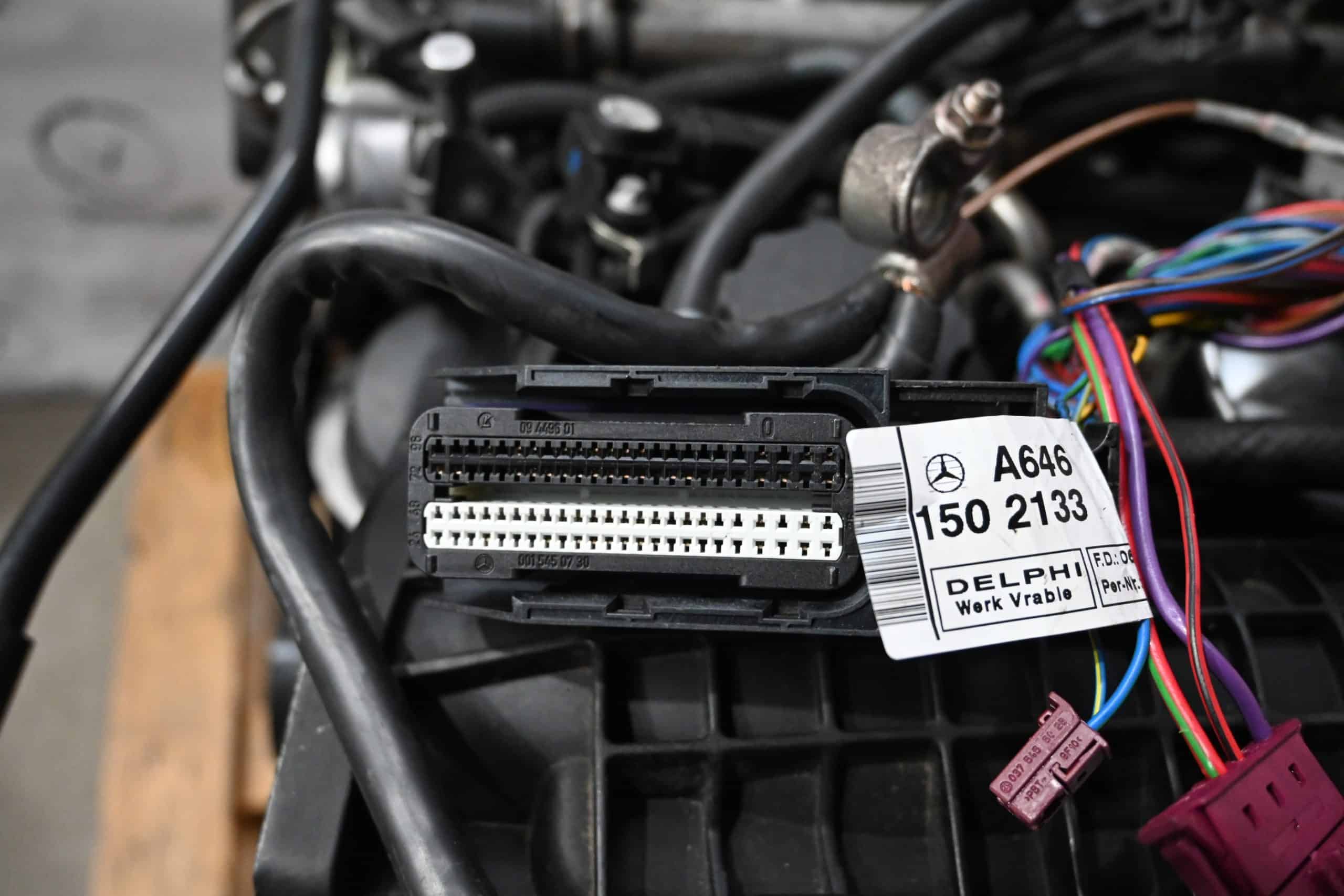 A 646 010 60 47 Motor completo Diesel OM 646.966, CLK 220 CDI Clase ...