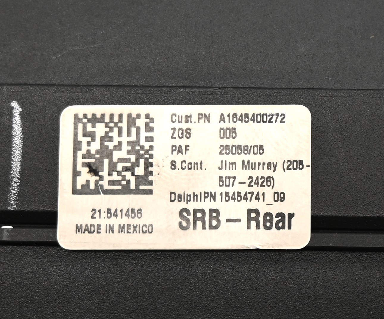 A 164 540 02 72 Modulo de fusibles y relés trasero Clase ML W164 - DBNZ.NET